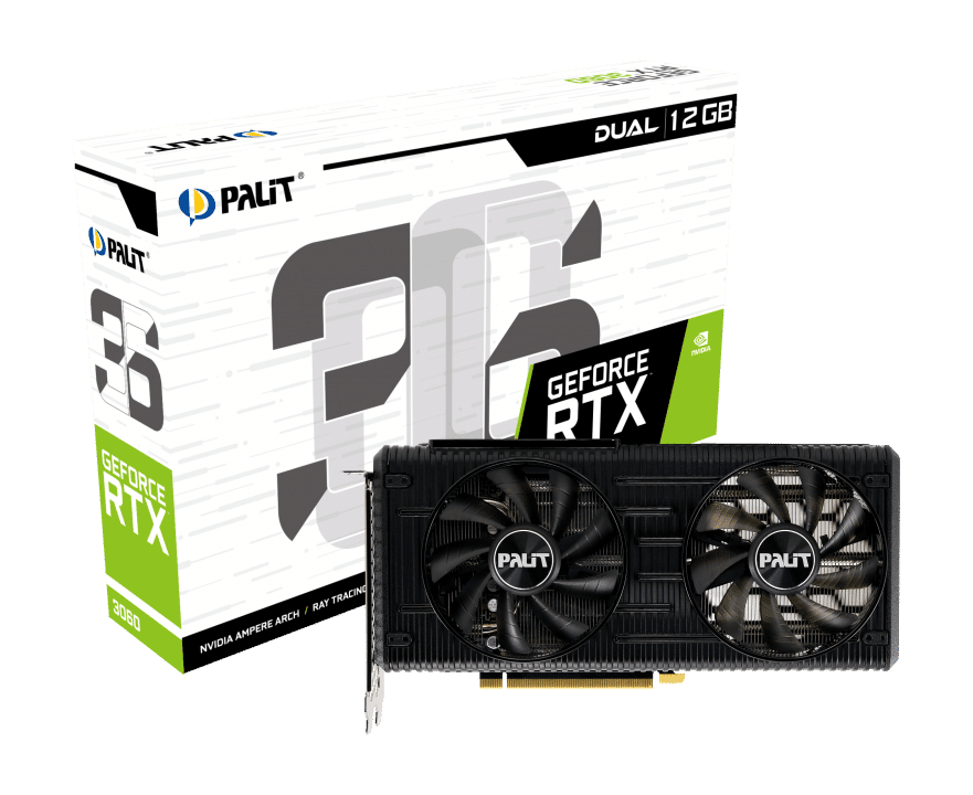 Buy Palit RTX 3060 Dual 12G NVIDIA GeForce Graphics Card | Store ...