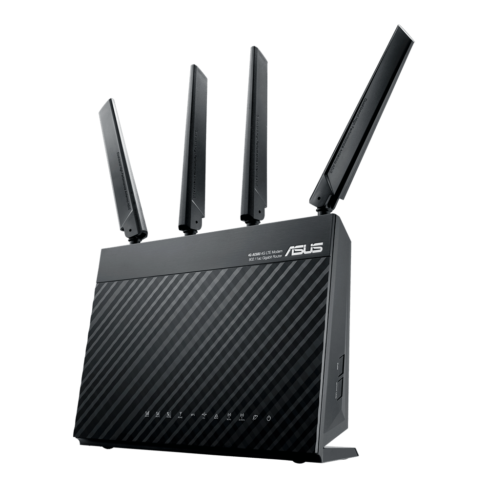 Buy ASUS 4G-AC68U AC1900 Dual Band LTE WiFi Modem Router | Store ...