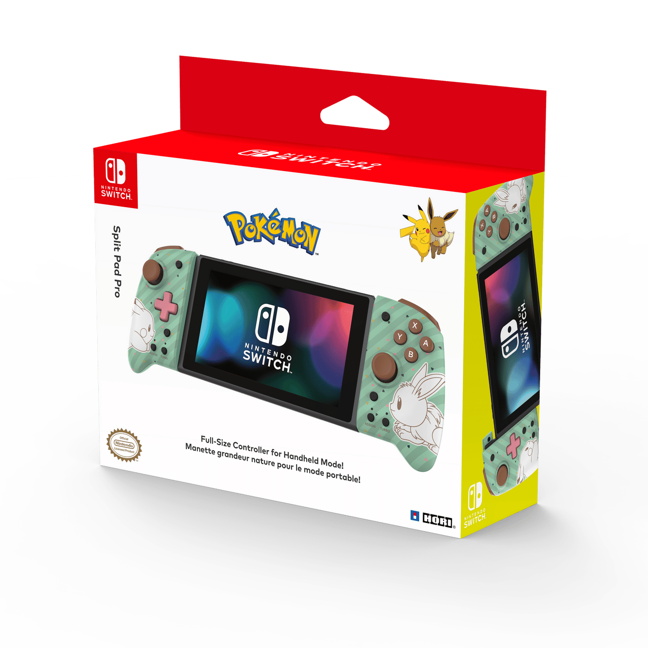 Buy Nintendo Switch HORI Split Pad Pro Controller - Pikachu & Eevee ...