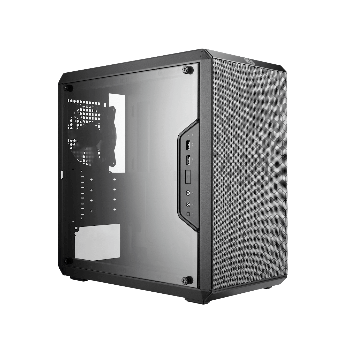 Buy Cooler Master MasterBox Q300L Black – Mini Tower, Unique Patterned ...